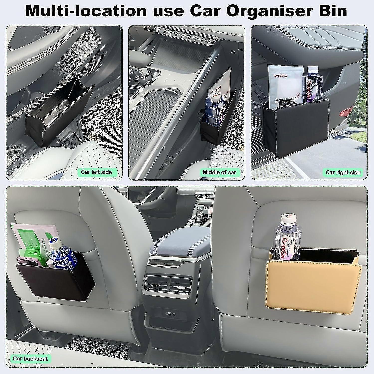 Car Bin, Car Trash Can, Car Bins For Front Of Car, Foldable Car Rubbish ...