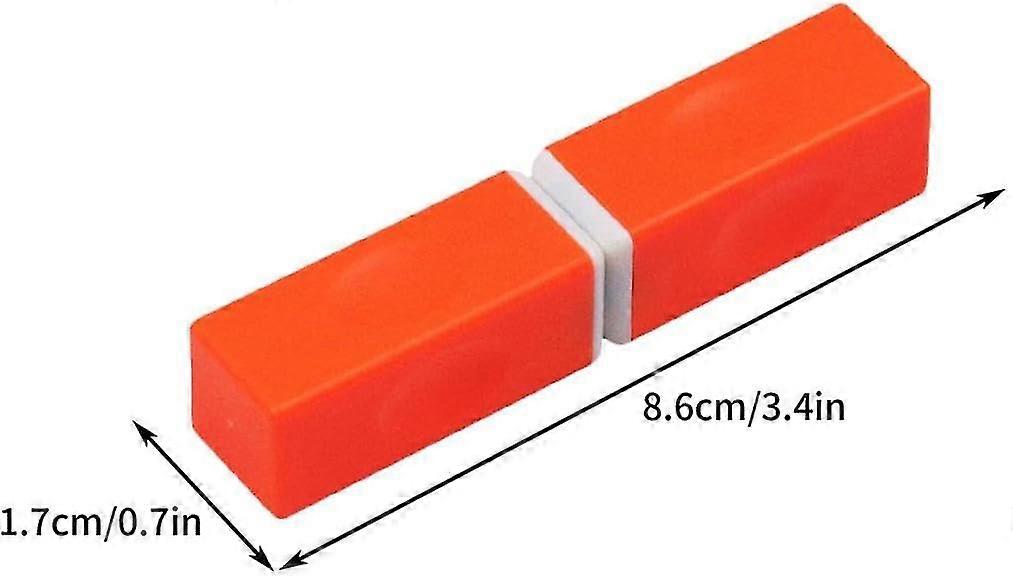 Magnetic Building Blocks, 4pcs Bounce Bricks, Magnetic Fidget Block Toy ...