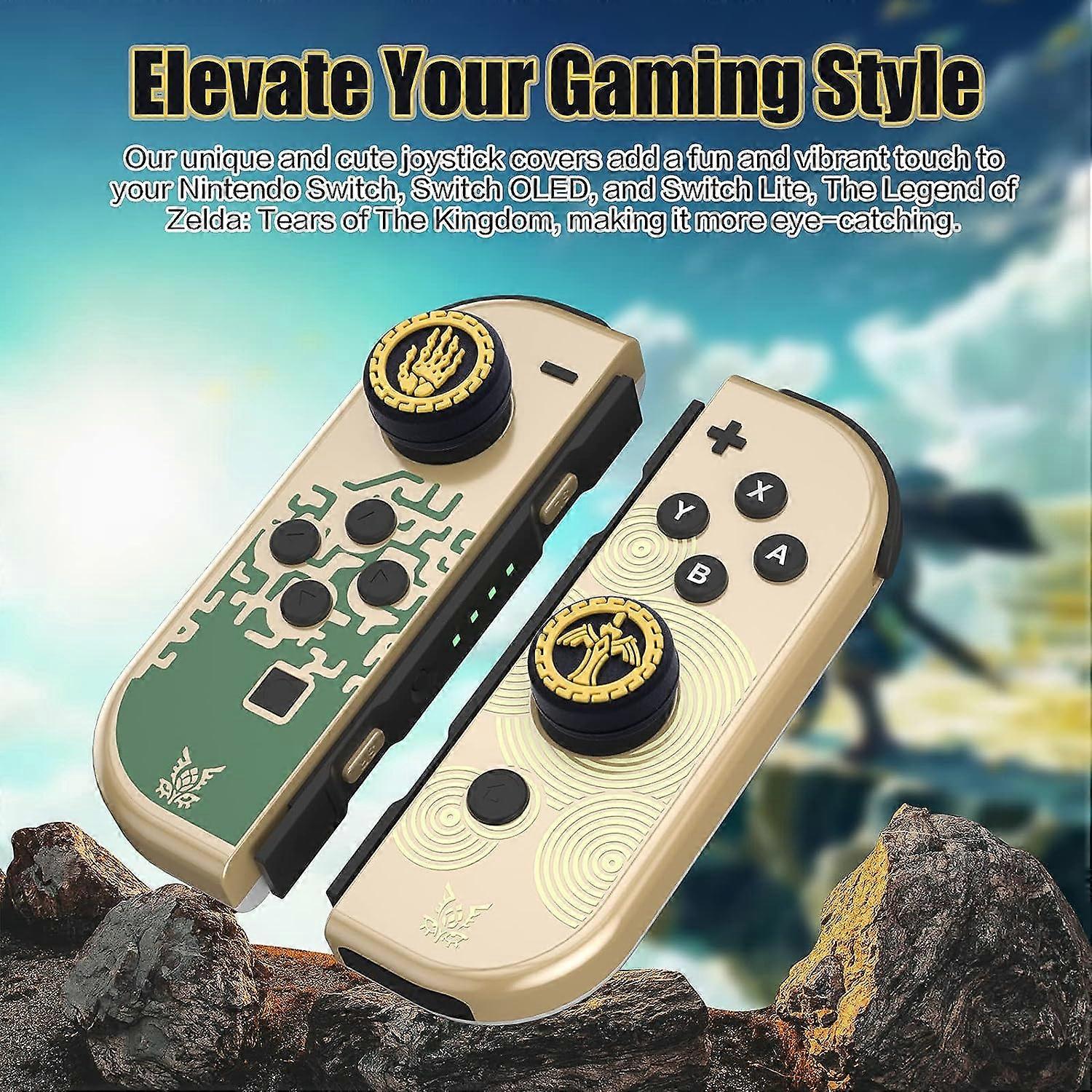 Switch Thumb Grips, Switch OLED Button Caps, Switch Thumb Grip Caps - 4 ...