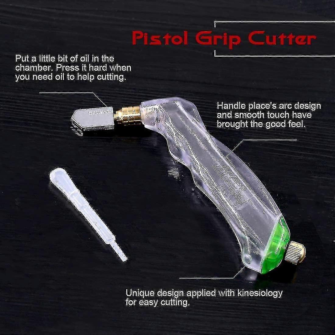 3-pcs Premium Glass Running Breaking Pliers And Pistol Grip Cutter Set ...
