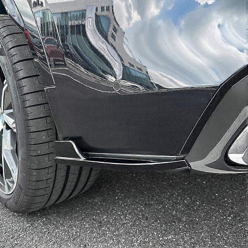 Gloss Black Rear Bumper Winglet Side Splitter Spats For BMW X5 G05 M ...