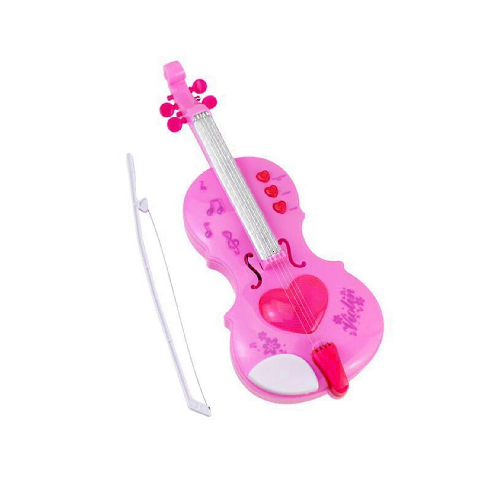 Child Simulation Violin Toy Electric Musical Instrument With Music Demo ...