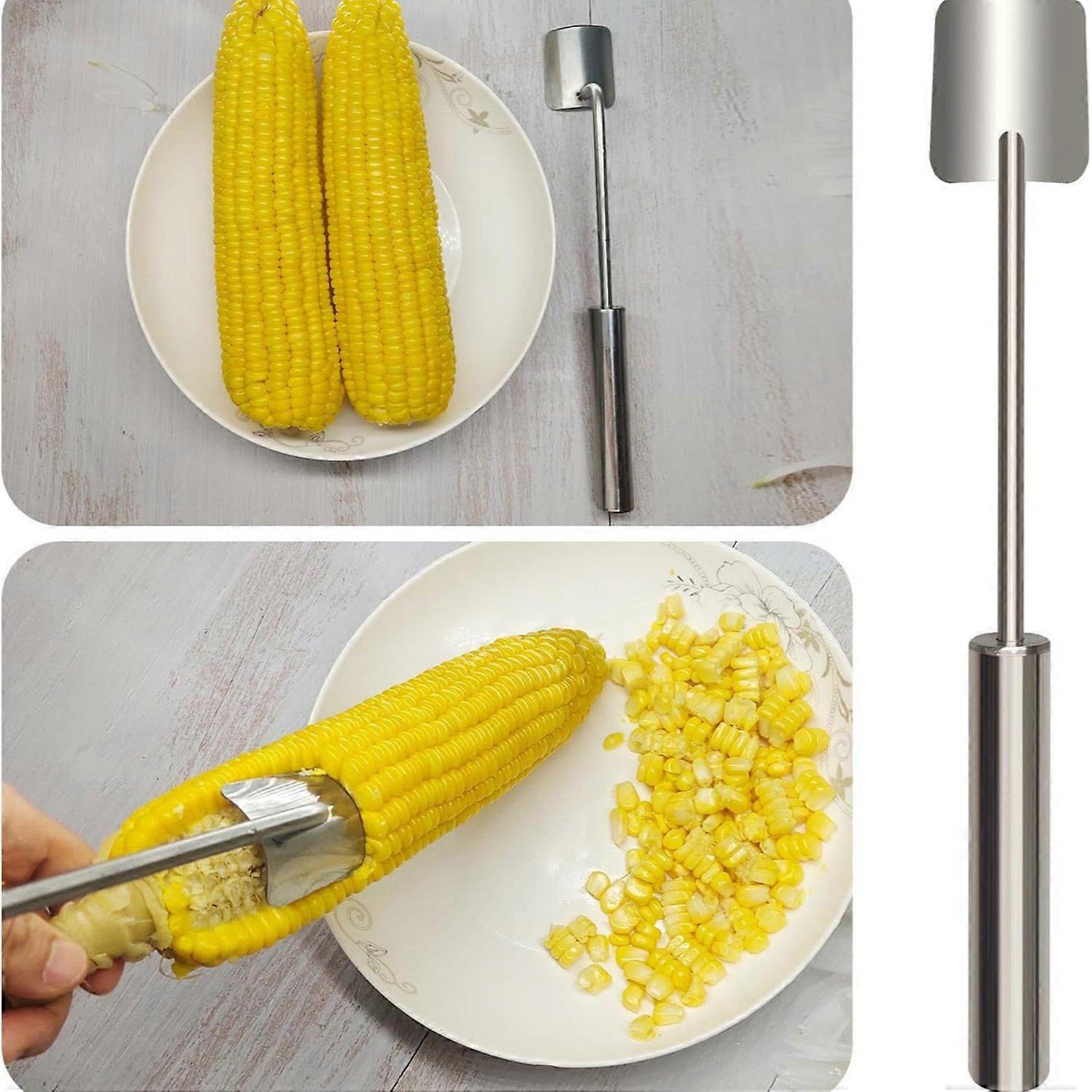 2/3Pcs Corn Cob Peeler Stainless Steel Corn Thresher Tool Corn Kernel ...