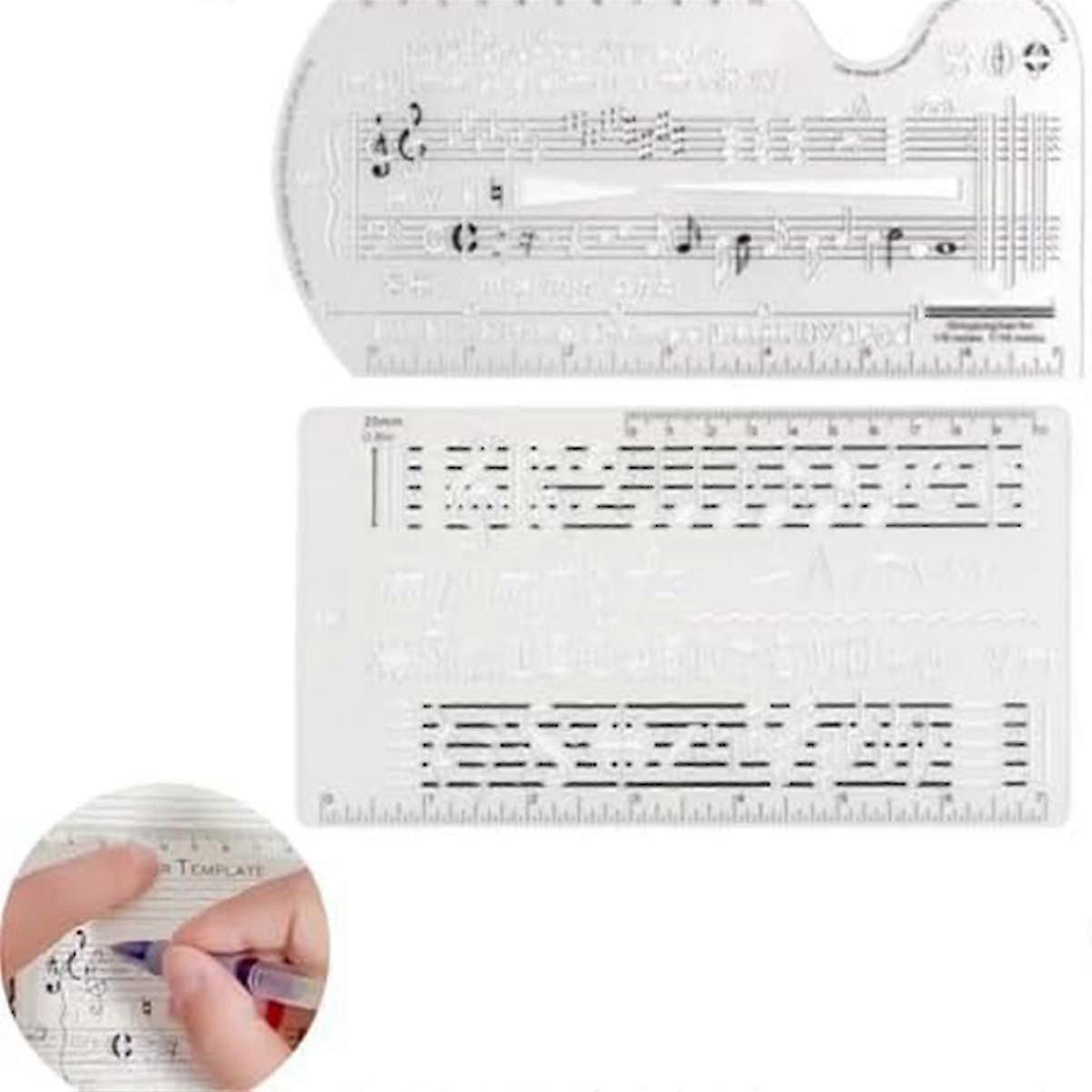 Song Writer'S Composing Template Stencil, Staff Drawing Ruler, Song ...