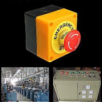Emergency Stop Switch Push Button with Box Repair Parts Panel Mount Red ...