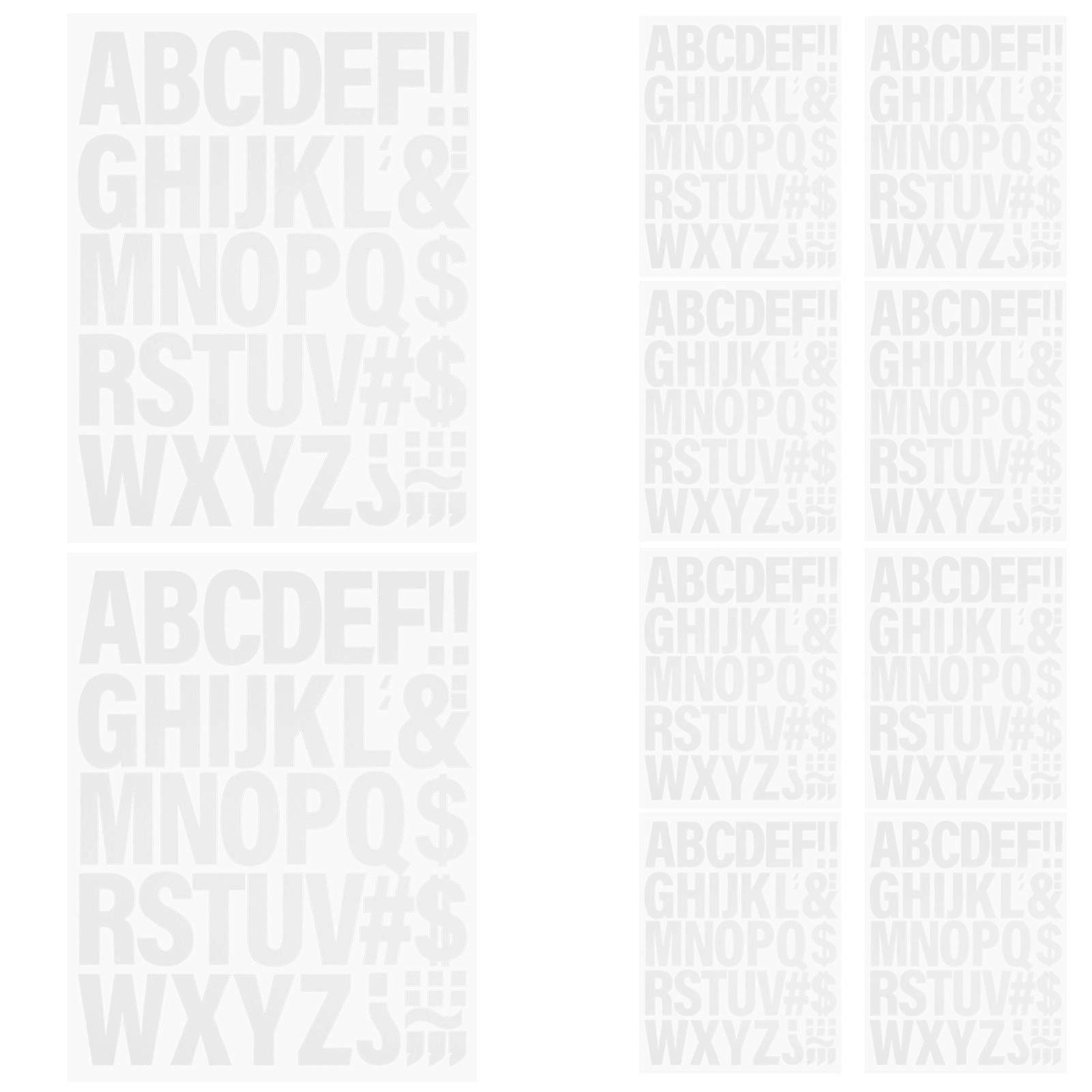 10 Sheets Iron On Letters Iron On Patches Letters Iron On Letters For ...