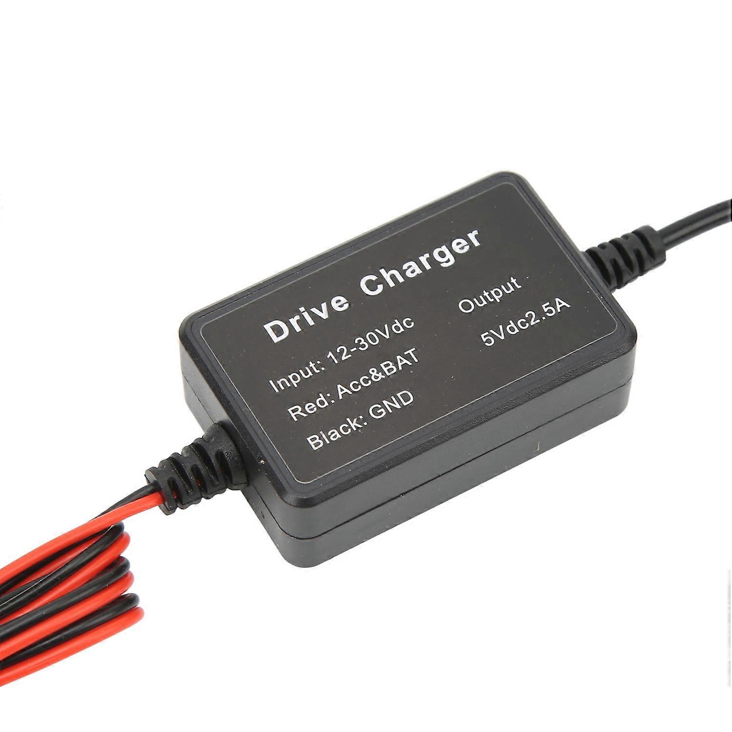 Dash Cam Hardwire Kit MINI USB Adapter 12V‑30V to 5V Safe for Mirror ...