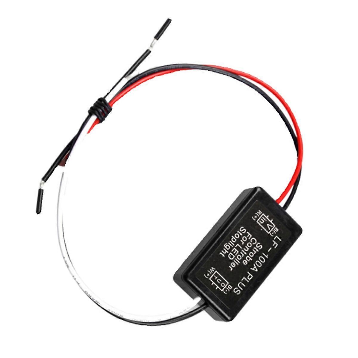 LF-100A Car Flash Light Controller Strobe Controller Flasher Breathing Module for Car LED Brake ...
