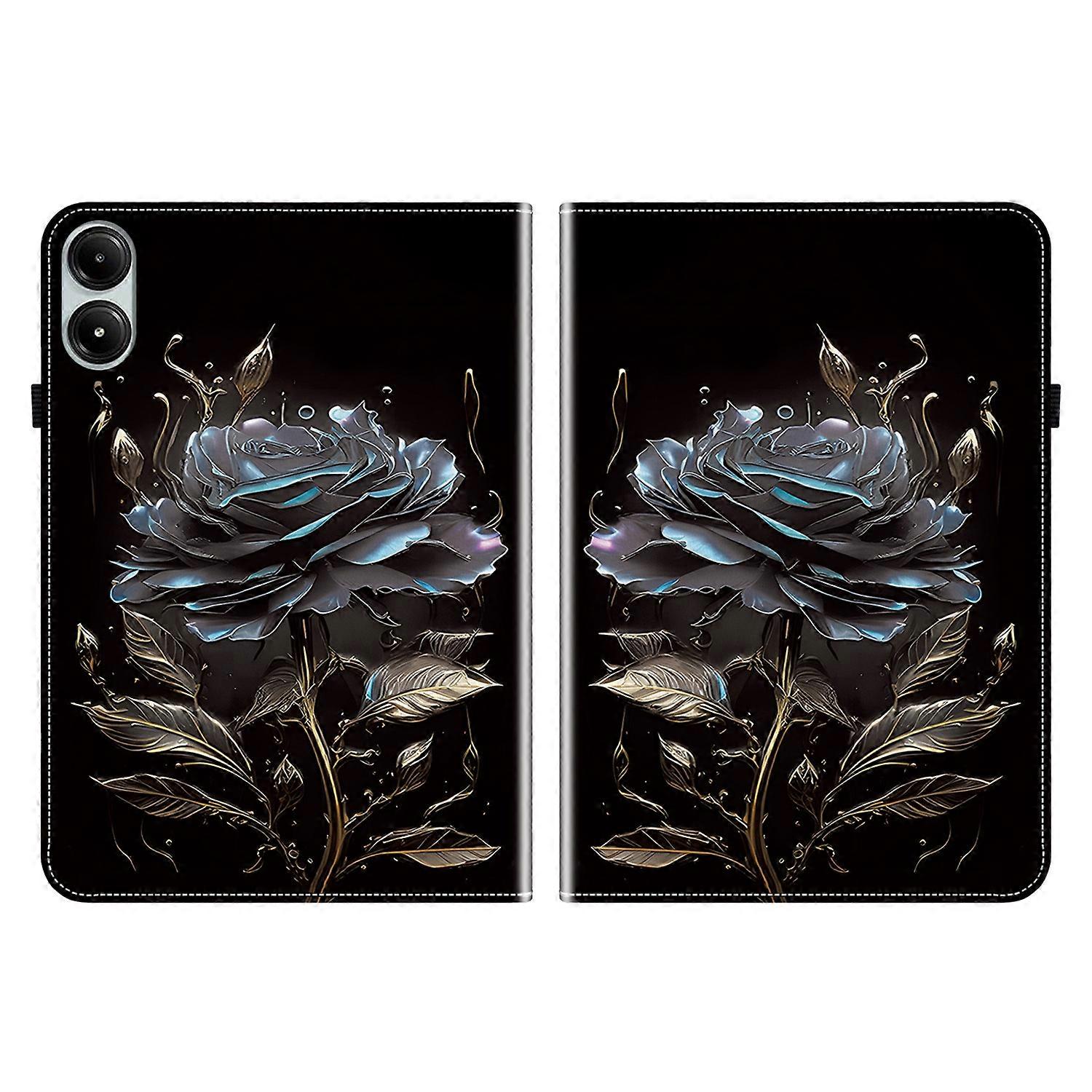 Crystal Texture Painted Leather Tablet Case | Fruugo UK