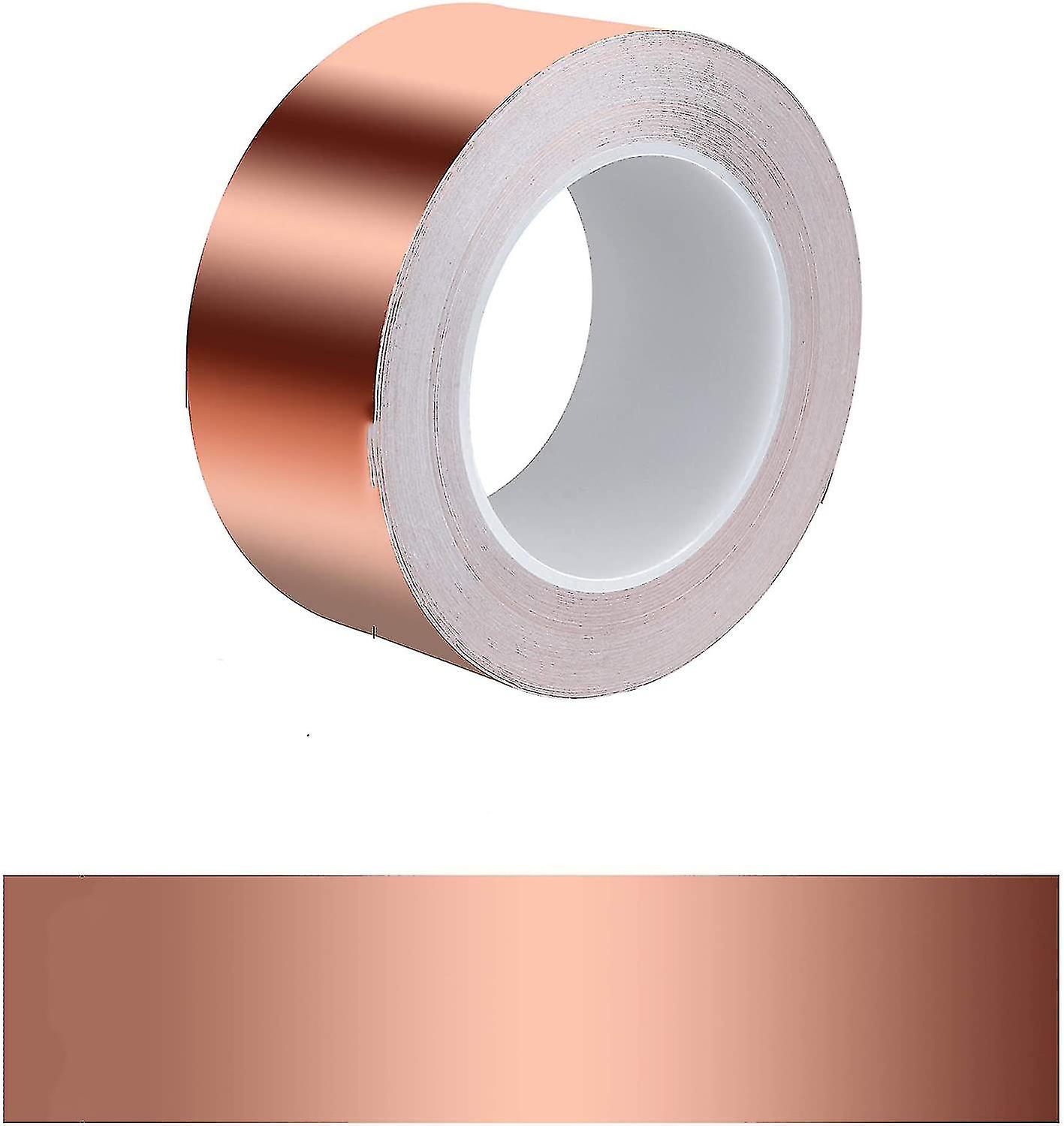 Copper Tape 30m X 50mm, Vegena Copper Foil Tape Emi Copper Foil Tape ...