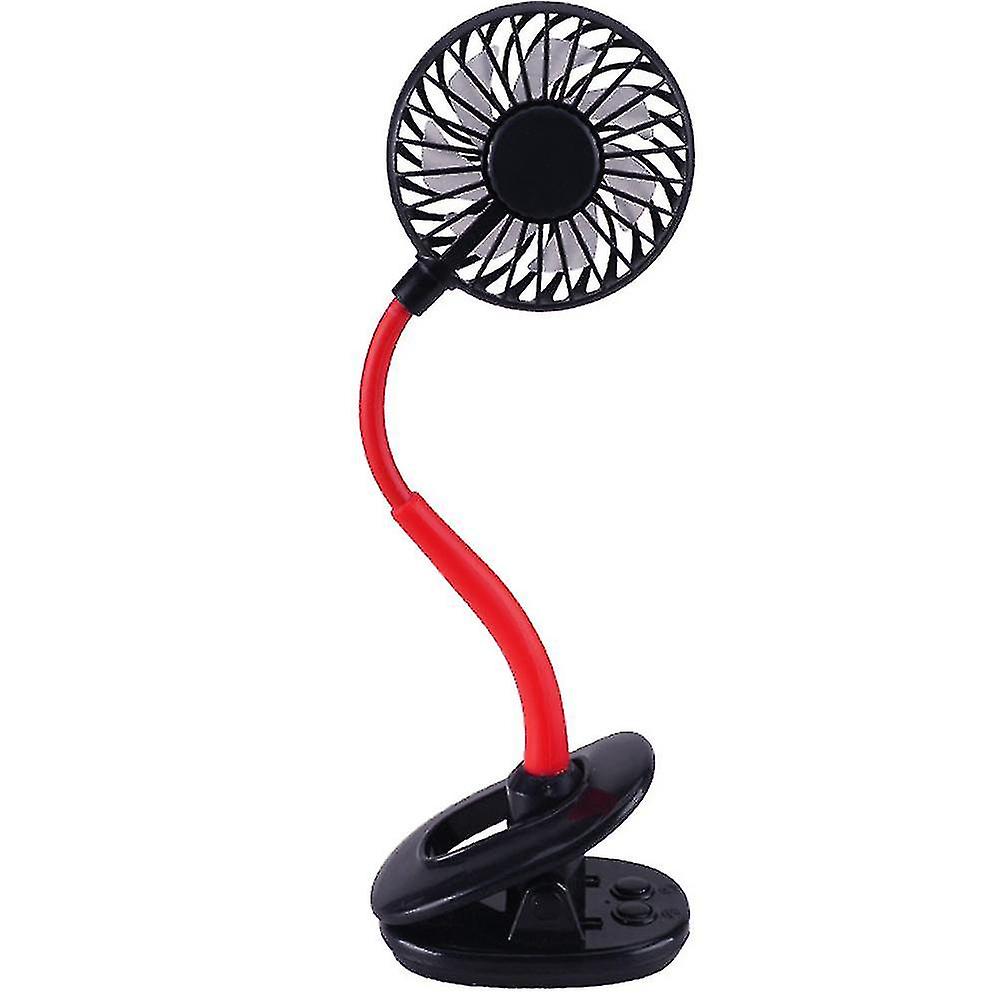 Clip On Fan Usb Fan, Flexible Mini Fan Personal Desk Electric Fans ...
