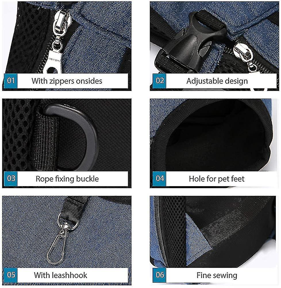 Dog Carrier Backpacks For Medium Large Dogs Legs Out Pet Carrier Bag ...