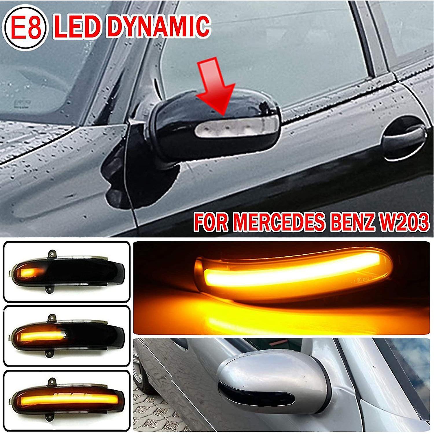Dynamic Led Rearview Side Mirror Blinker Indicator Light Turn Signal ...