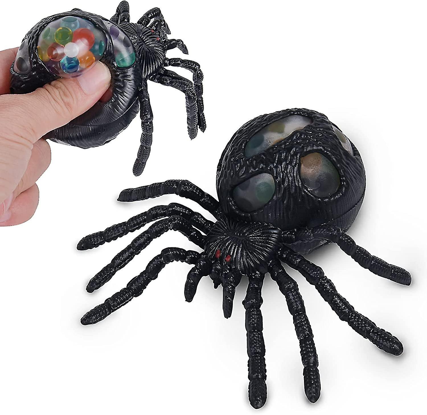 Heyteavampire Spider Stress Relieve Spider Squeeze Toys Tpr Materials ...