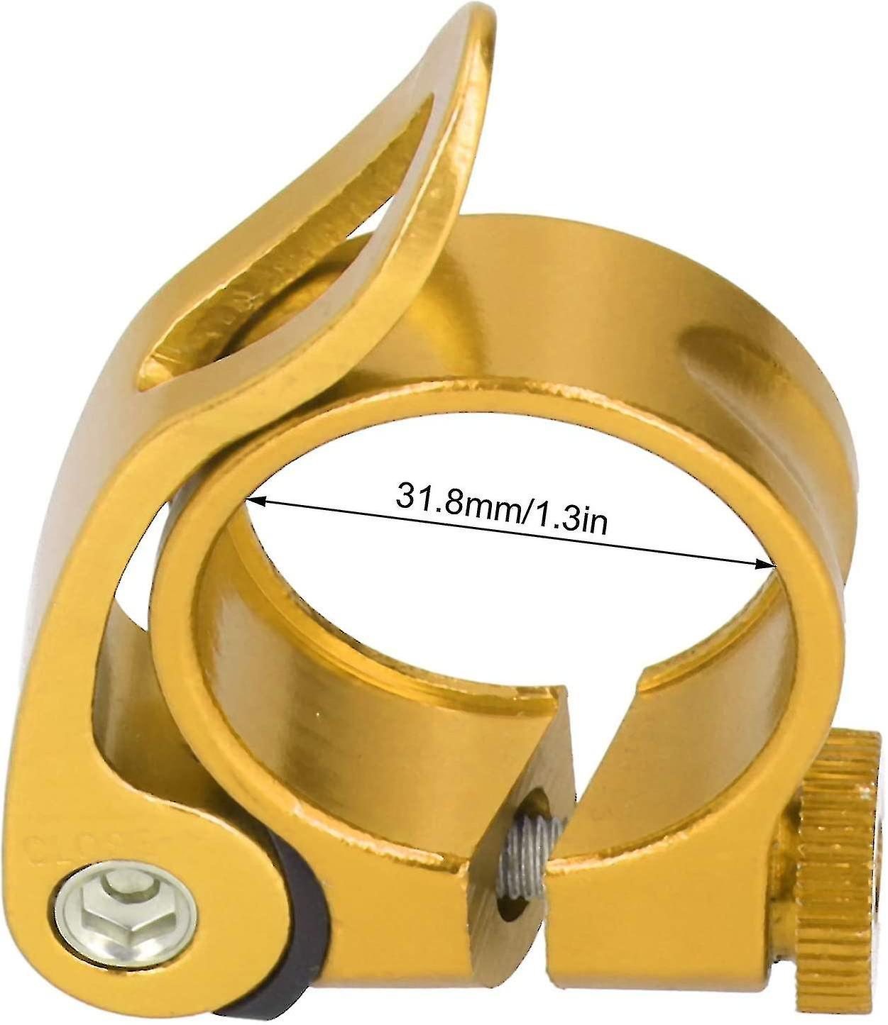 Bicycle Seat Post Clamp Quick Release Mountain Bike Seat Post Clamp ...