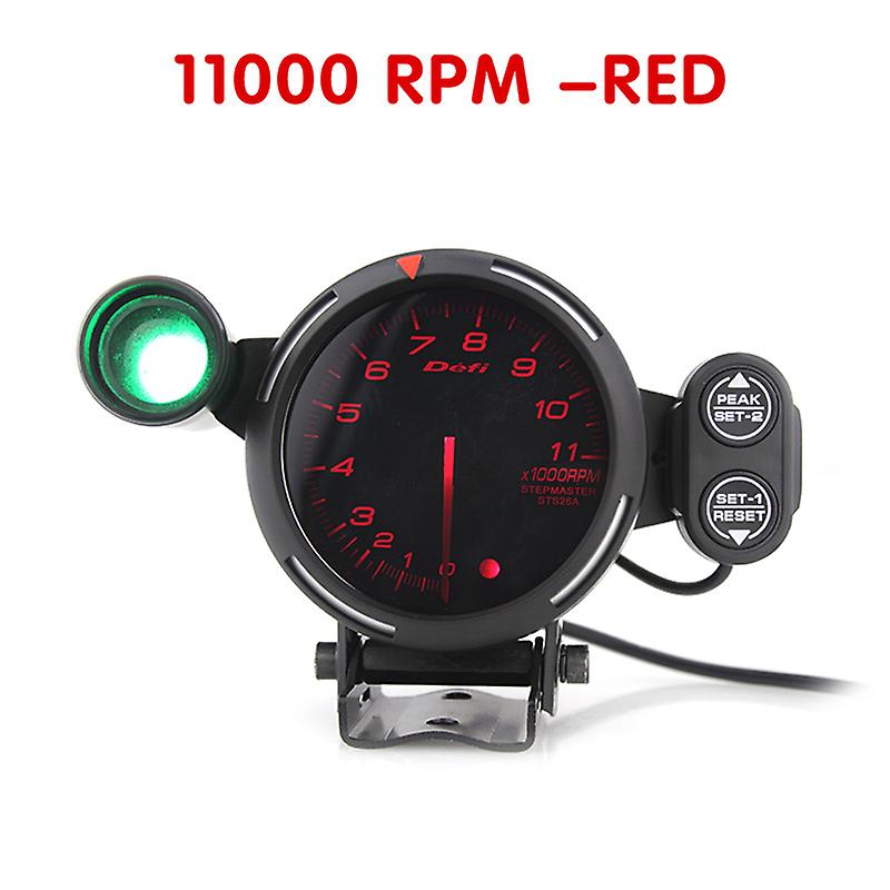 New Upgraded Version 9000 Rpm 11000 Rpm 80mm Led Tachometer Racing Car ...