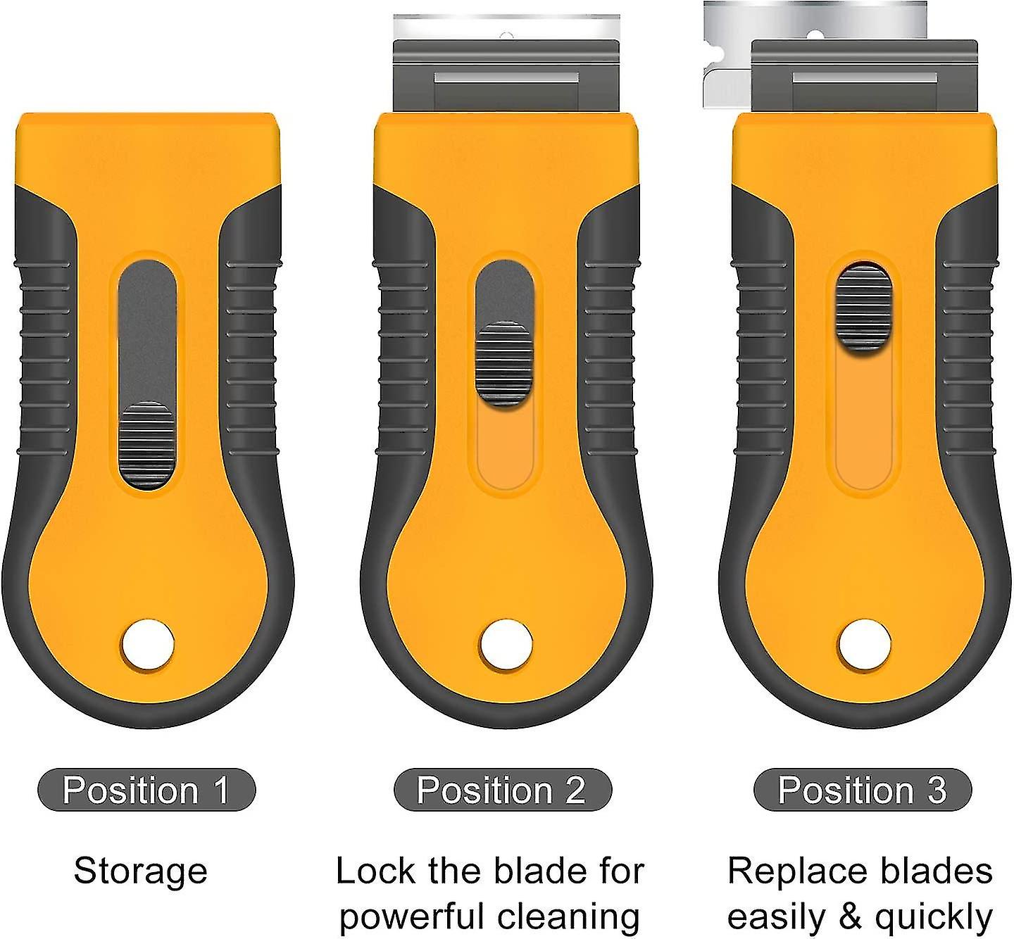 Ceramic Hob Scraper With Blade Box, Premium Ceramic Hob Scraper With 10 ...