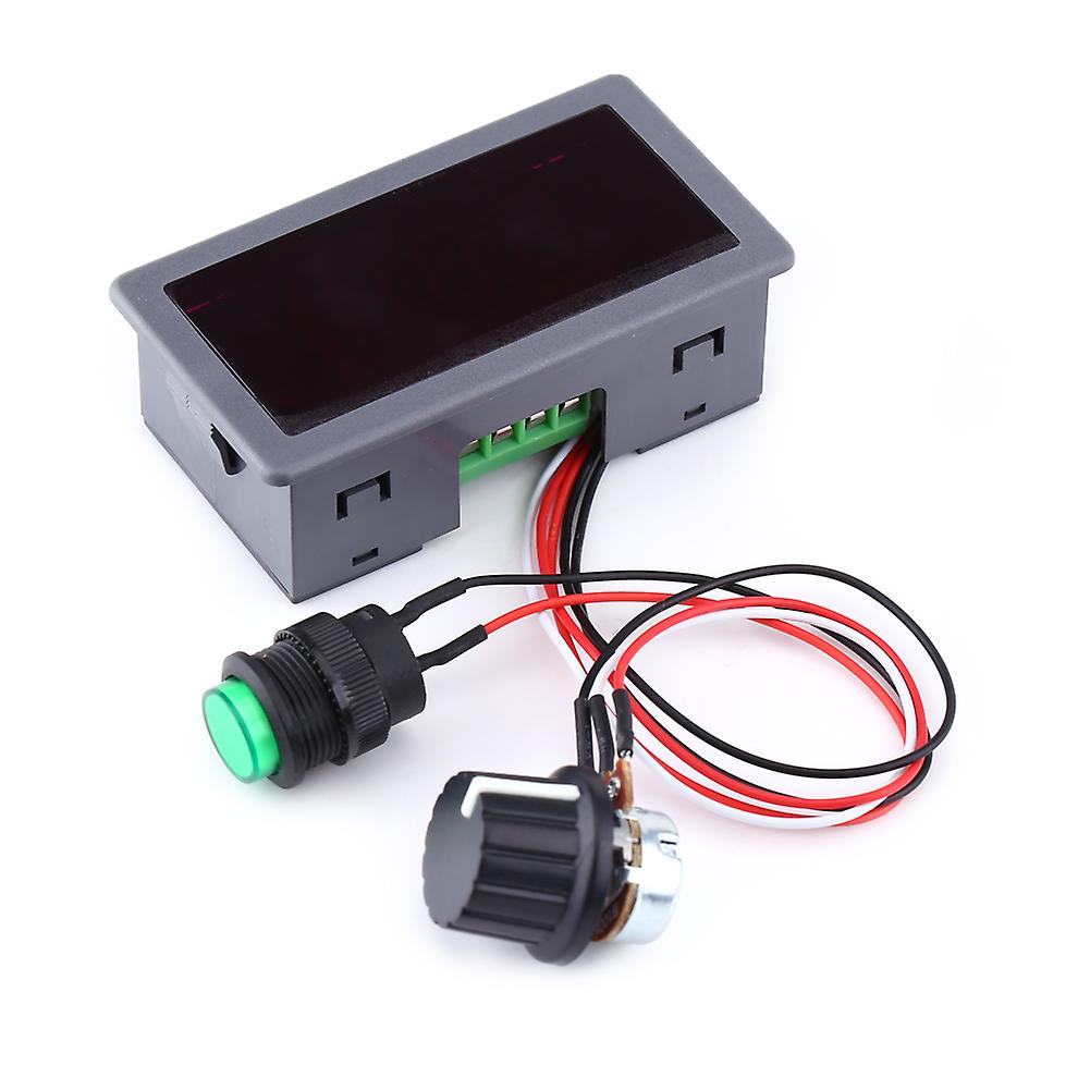 PWM DC Motor Speed Regulator with Digital Display and IR Remote ...