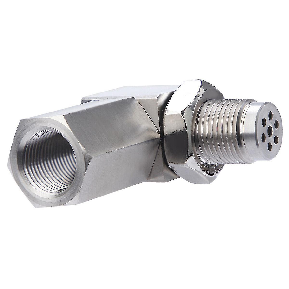 Stainless Steel Oxygen O2 Sensor Cel Eliminator Light 90? Adapter Mini ...