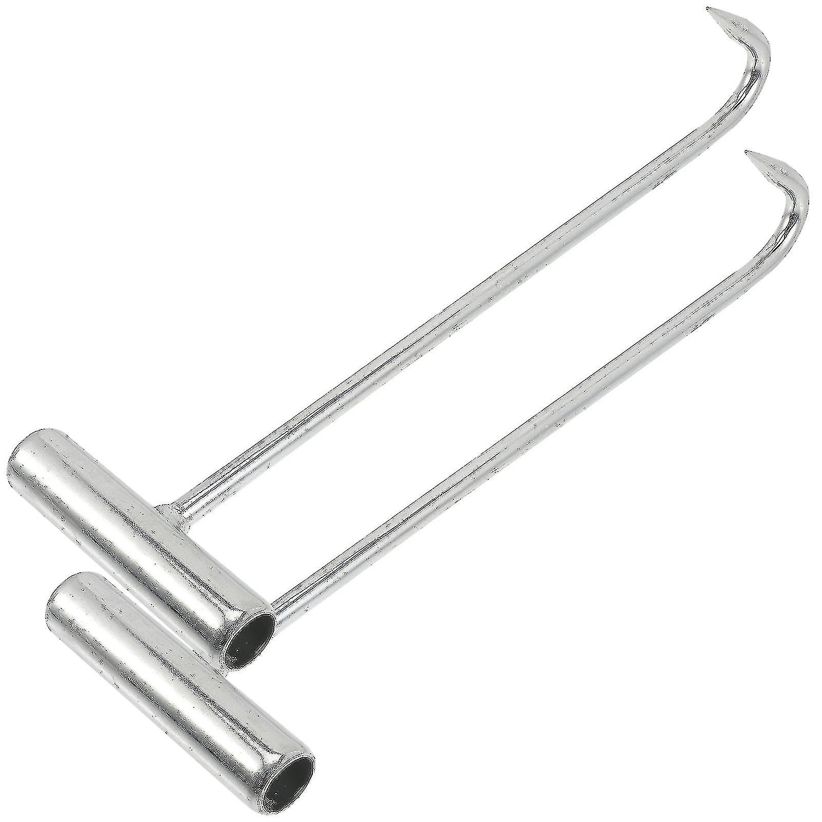 2 Pcs Xtool Manhole Lift Hooks Lifter Hook Door Lifting Hook Manhole ...