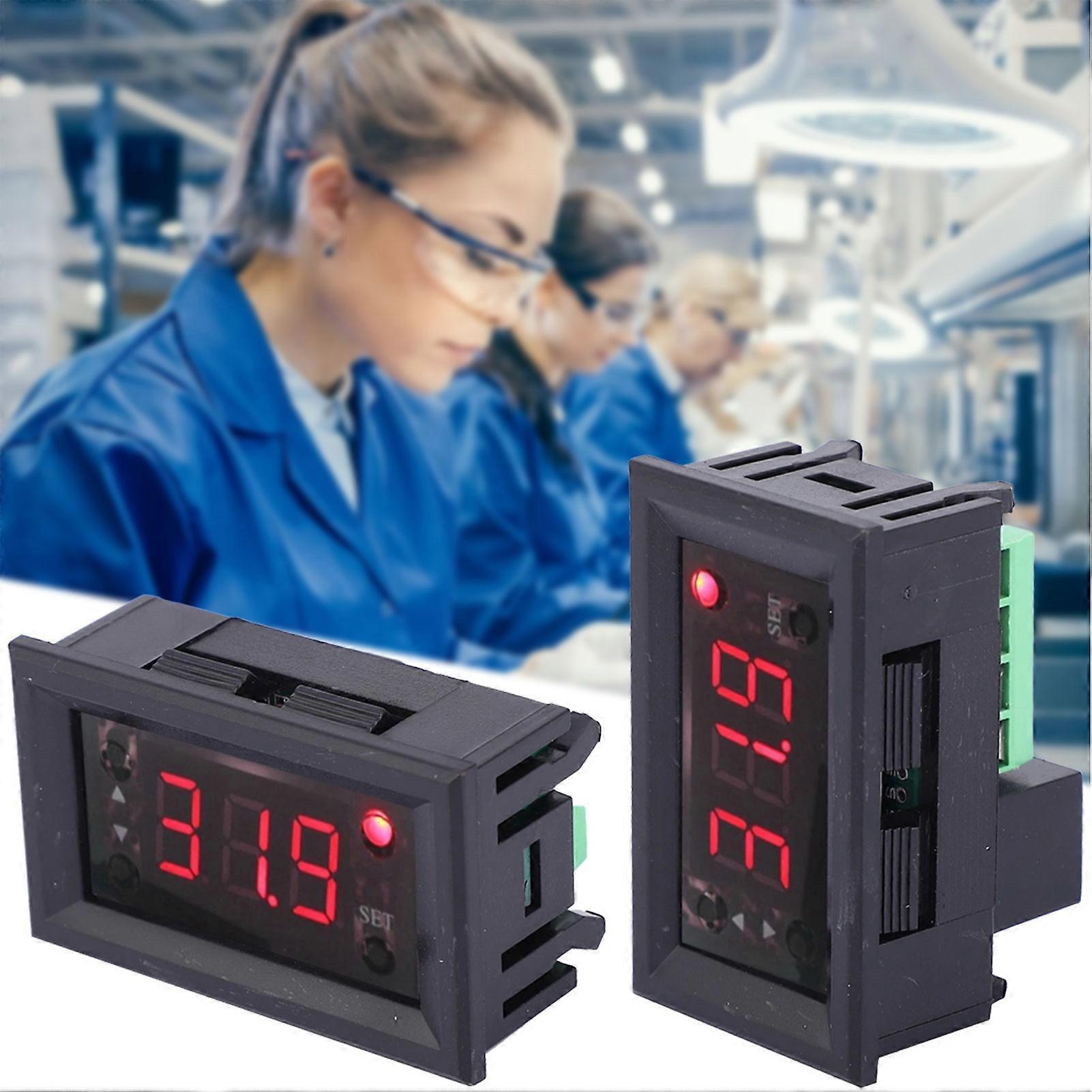 Digital Temperature Controller Regulator DC12V -20-100 Thermostat ...