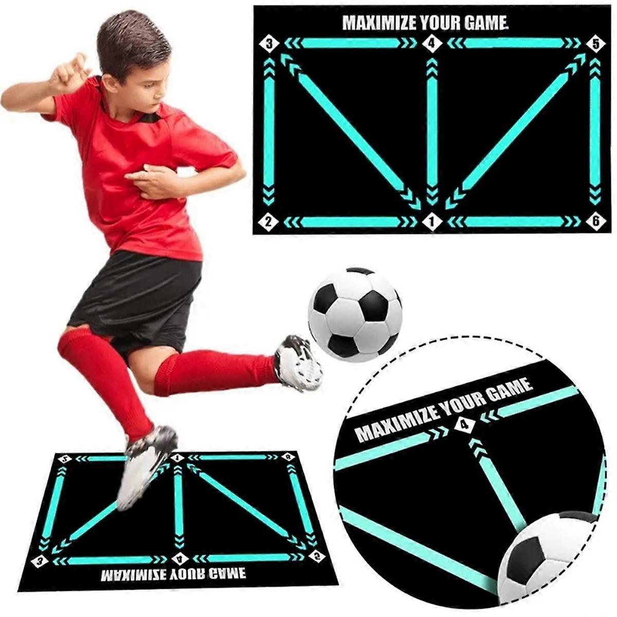 Football Footstep Training Mat,Soccer Training Mat Football Training ...