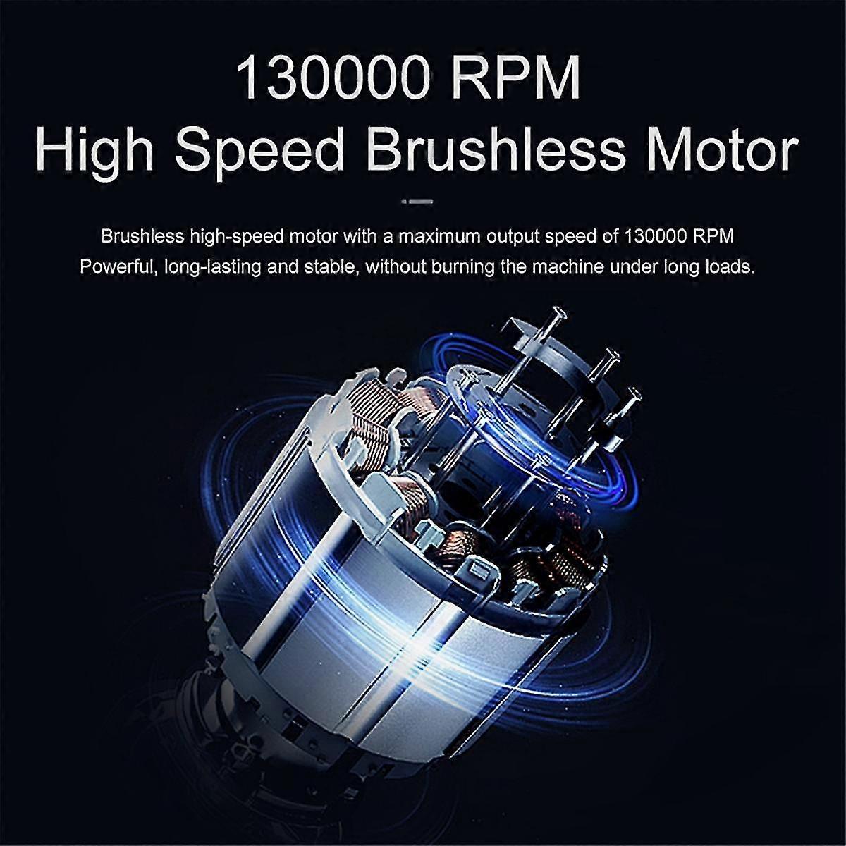 X3 Mini Turbo Jet Fan Wind Speed Brushless Motor Handheld Duct Fan High ...