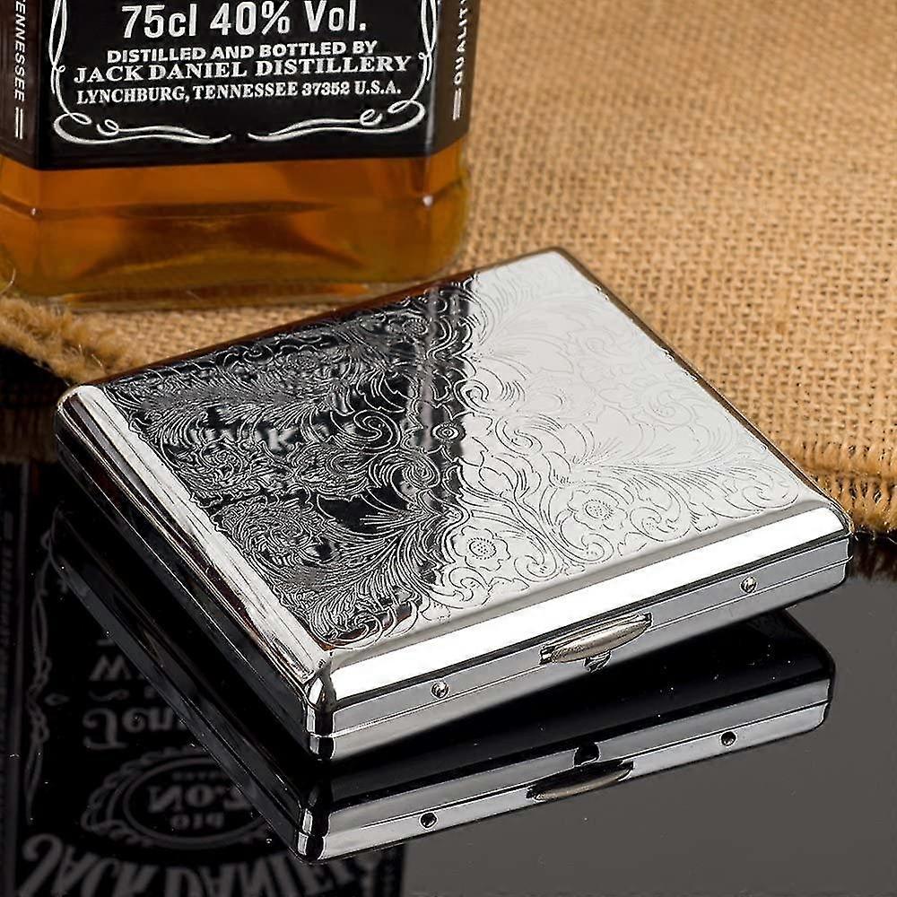 Cigarette Case: Noble Cigarette Case Made Of Stainless Steel | Fruugo UK