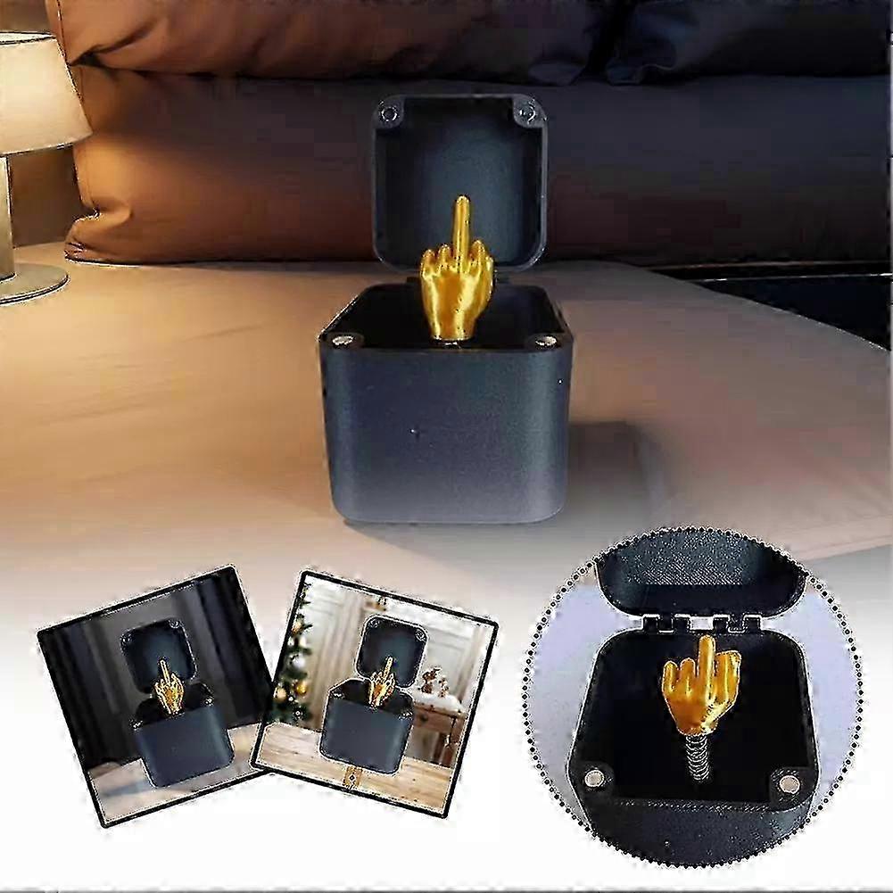 Middle Finger Surprise Gift Box,Perfect Spoof Hand Prank Gift with Box ...