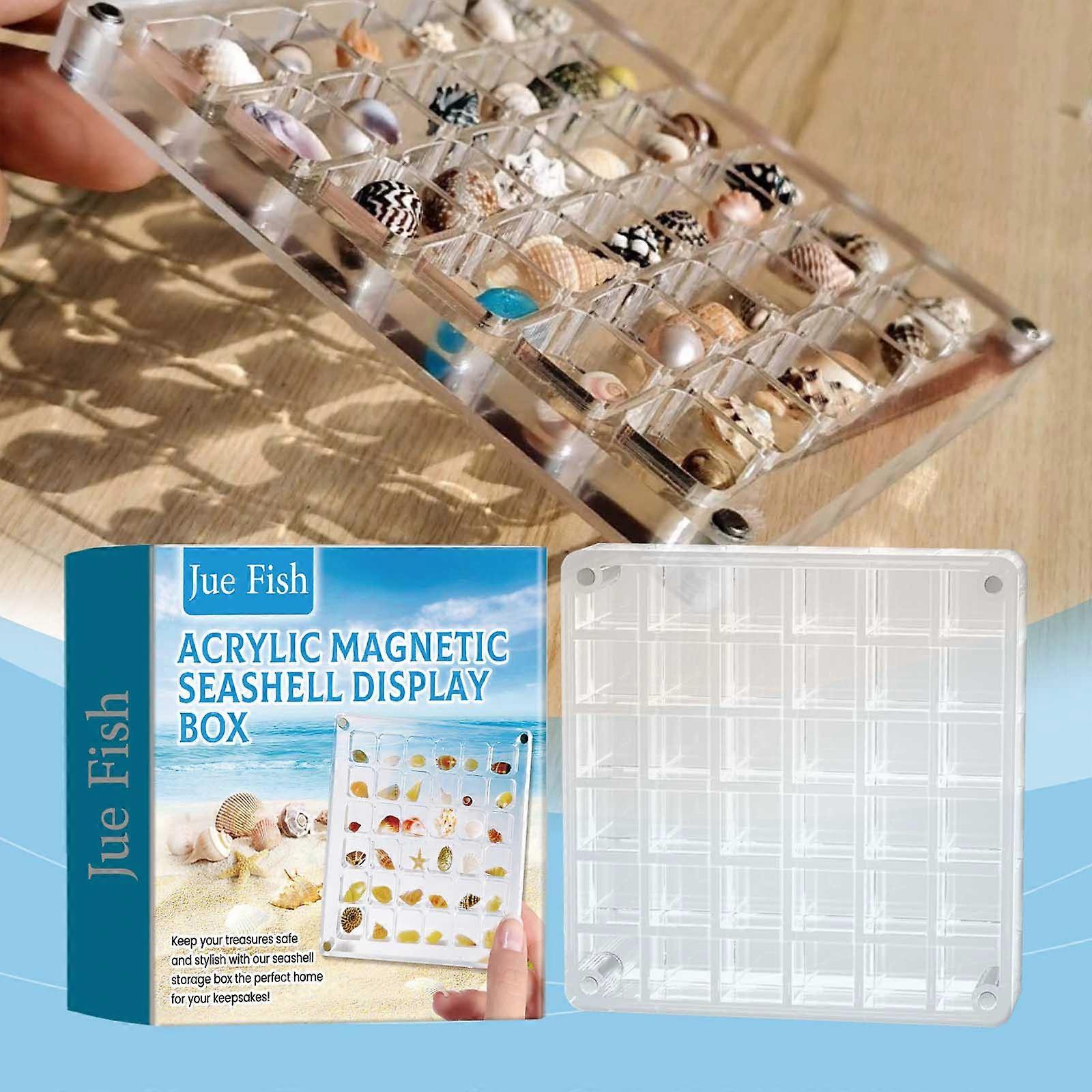 Acrylic Magnetic Shells Display Box Display Storage Box High ...