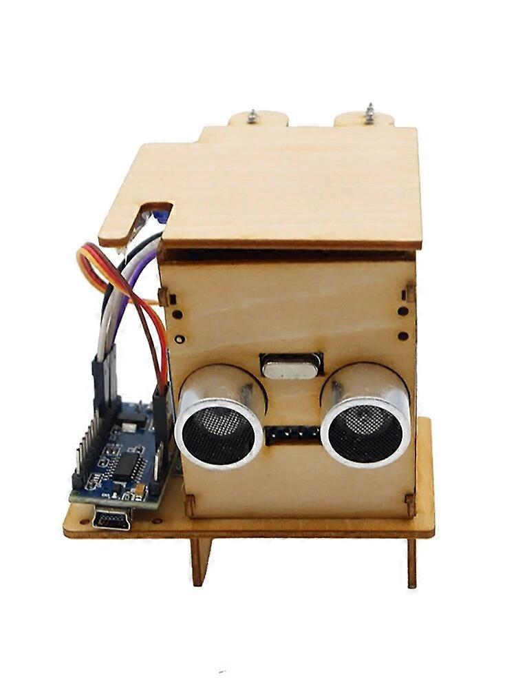 Smart Trash Can with SG90 Ultrasonic Experiment Science Programmable ...