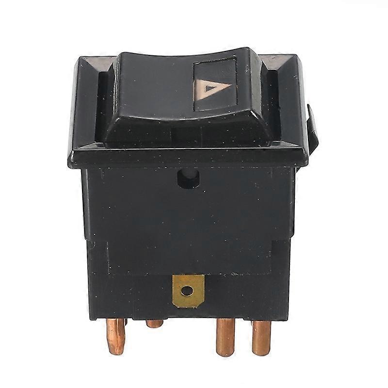 7 Pins Black Hazard Warning Lamp Switch For Defender 90 110 130 ...