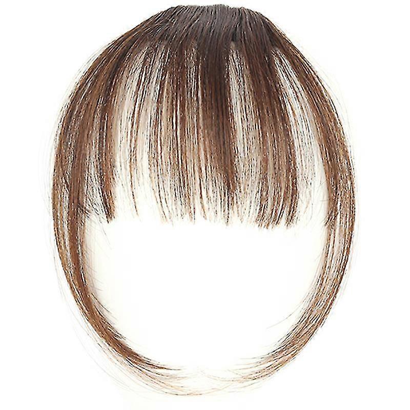 Thin Air Fringe Bangs Hair Clip On In Front Hairpiece Fake Hair ...