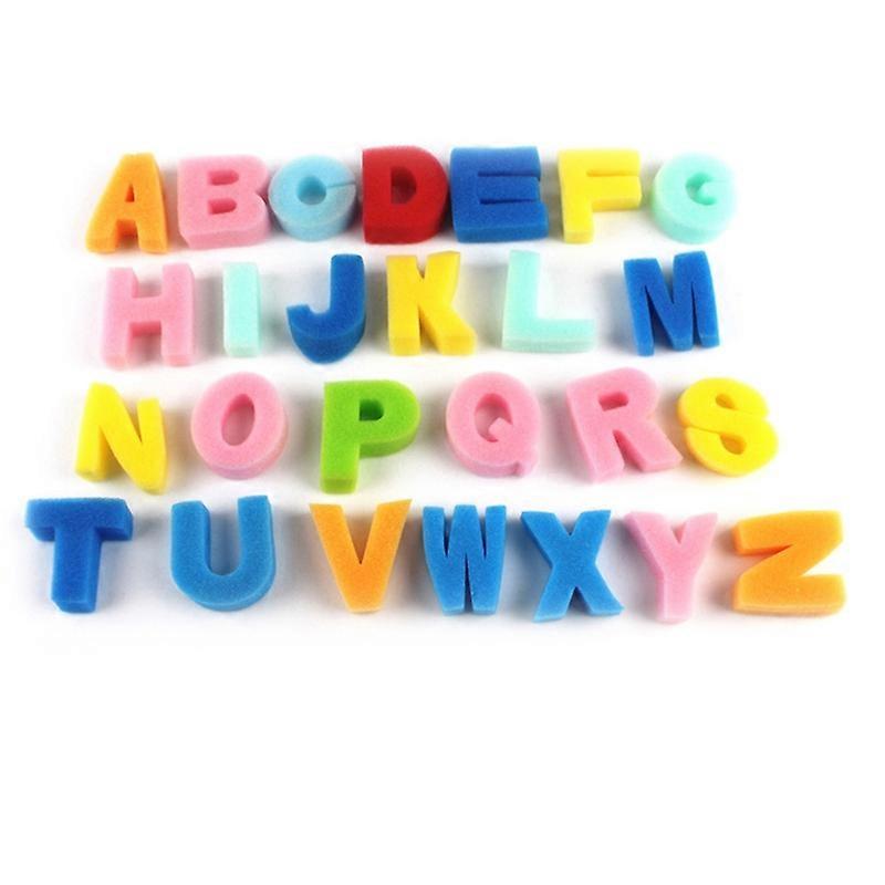 26Pcs/Set English Alphabet Letters Sponge Kids DIY Painting Crafts ...