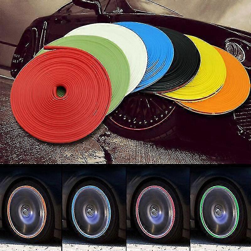 Wheel Rims Protectors Decor Strip Car Vehicle Color Wheel Rims ...