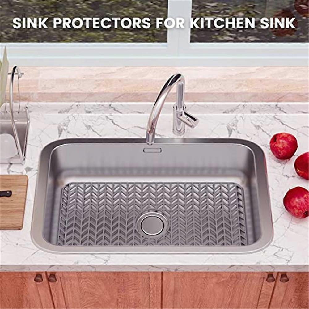 Sink Protectors for Kitchen Sink, silicone Sink Mat for Protection of ...