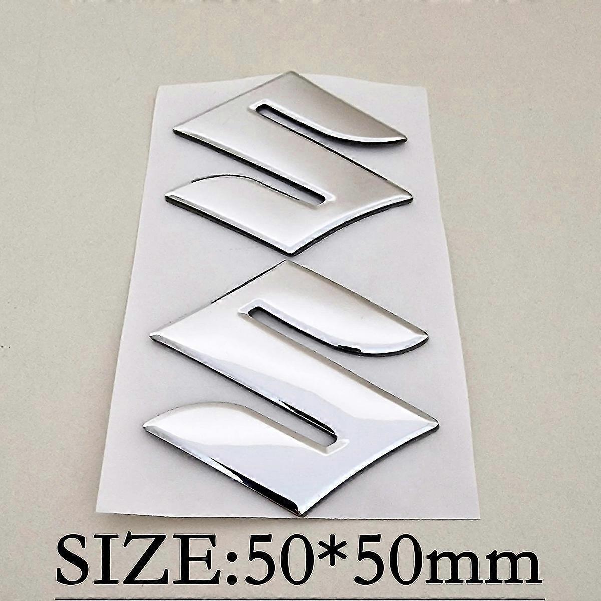 For Suzuki 3d Logo Sticker Car Decal Tank Emblem Silver Gold Badge ...