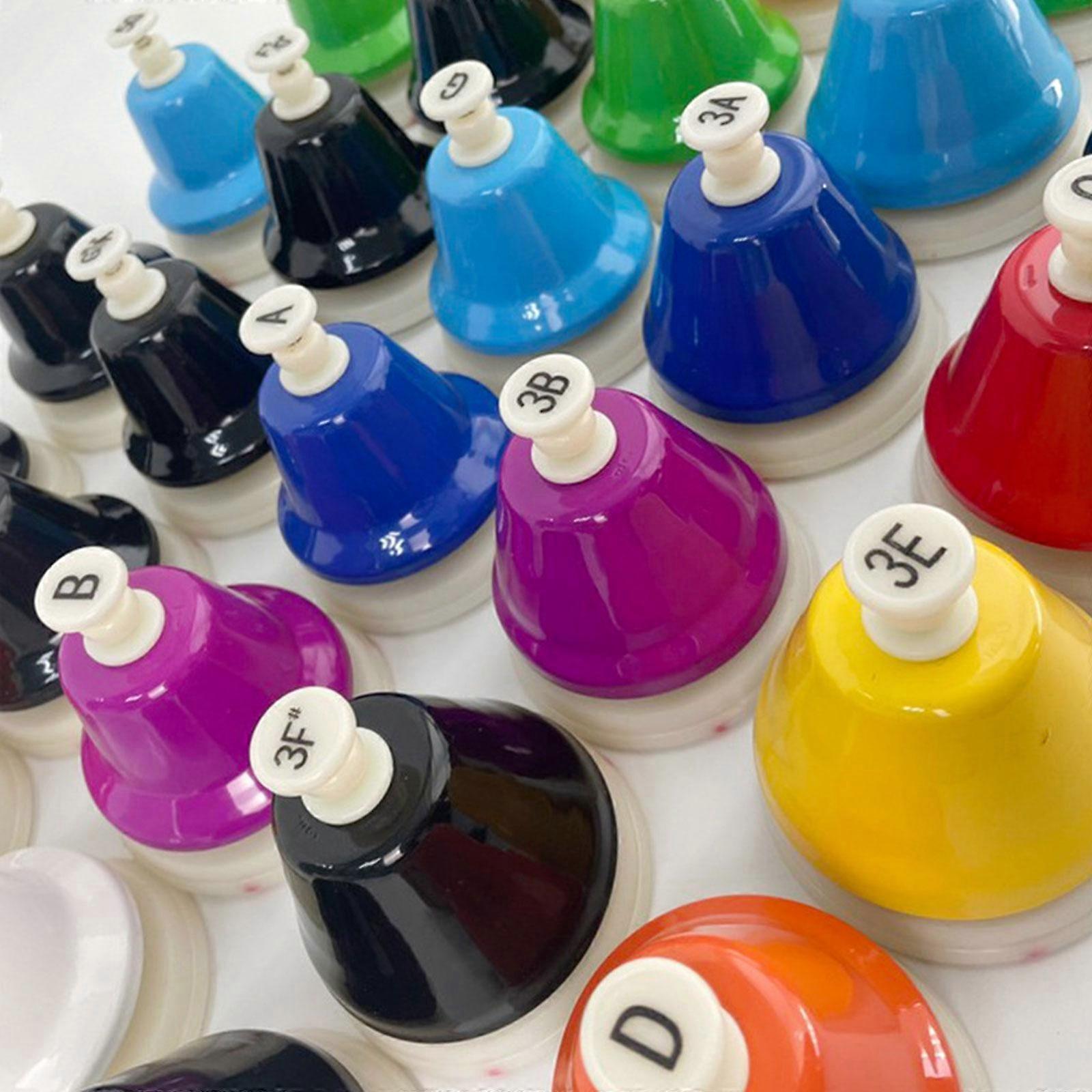 28x Music Desk Bells Visual Development Hearing Training Desk Bells for ...