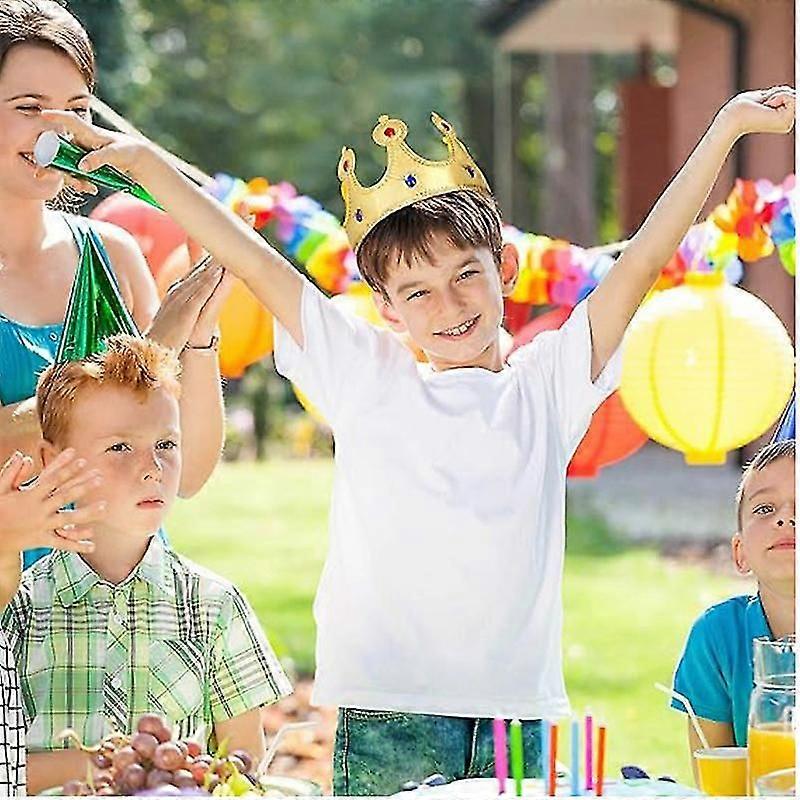 Gold Crown, Exquisite Birthday Crown Hat Children's Birthday Baby ...
