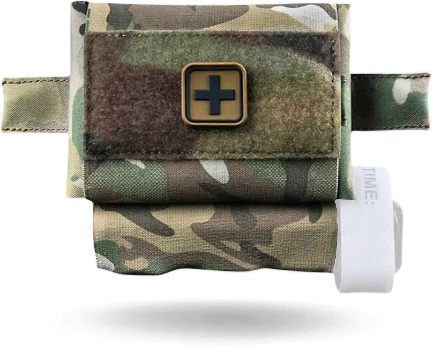 2-in-1 Micro Med Kit Medical Pouch, Compact Tactical First Aid IFAK ...