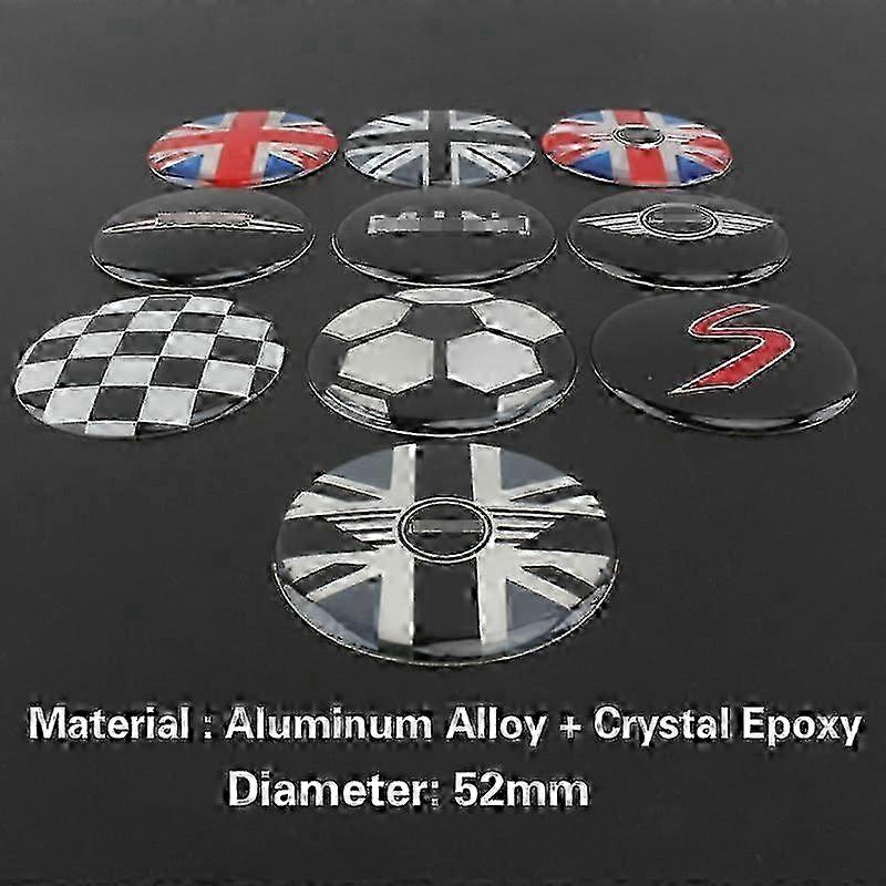 Custom Wheel Hub Cap with 52mm Diameter for Mini Cooper S Jcw One+r55 ...