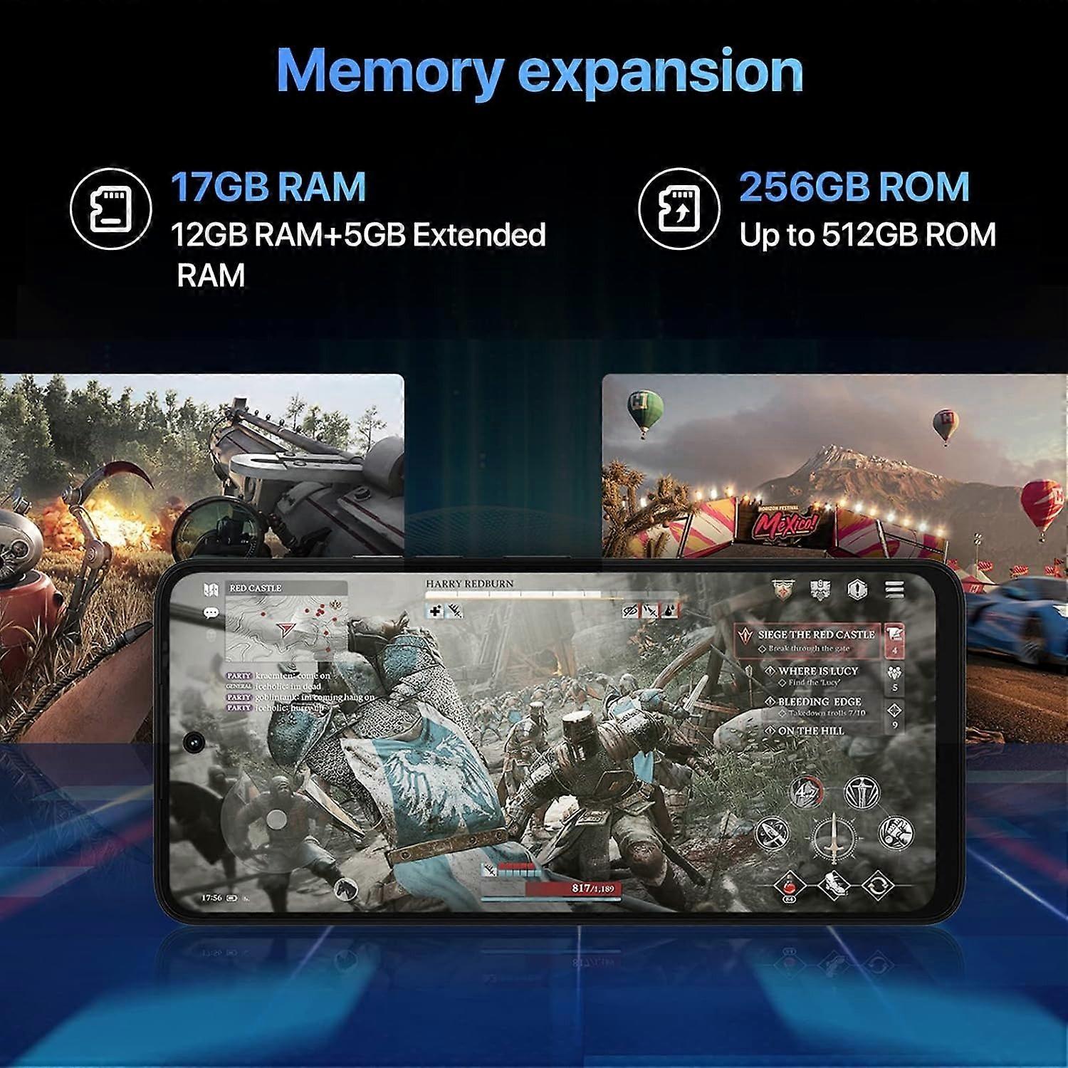 UMIDIGI ontgrendelde 5G mobiele telefoon, A13 PRO MAX 5G smartphone 17 ...