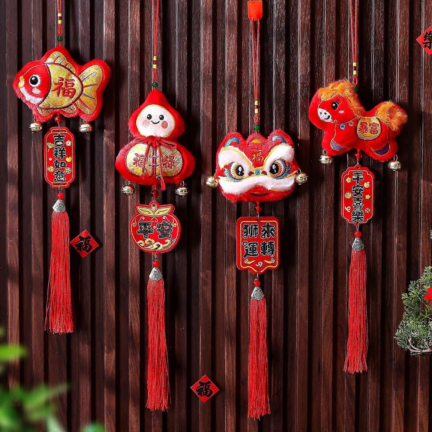 1pc Lucky Horse Zodiac Ornament Set, Auspicious for 2026, Chinese New ...