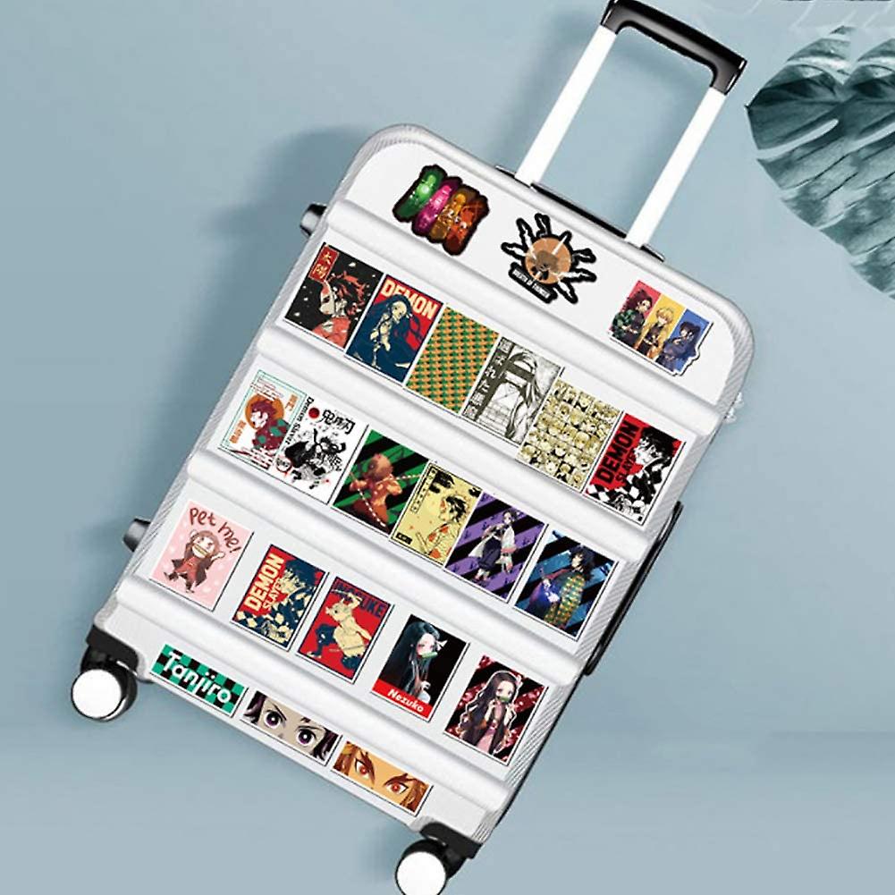 Demon Slayer Sticker Pack Kimetsu no Yaiba Laptop Sticker Waterproof ...