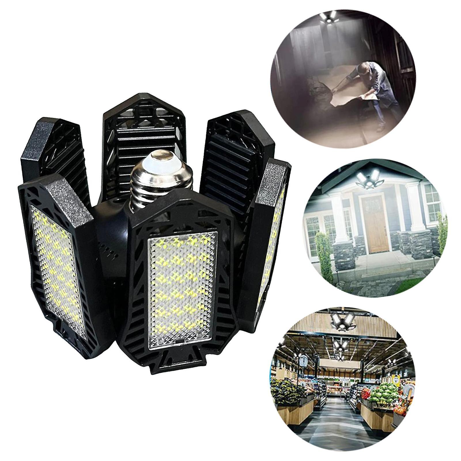 Mini Folding Led Garage Light Workshop Bulb Warehouse Fixture Lamp ...