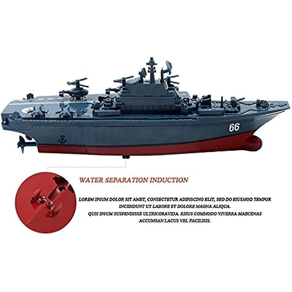 Remote Control Warships Navy Battleship Rc Aircraft Carrier Military ...