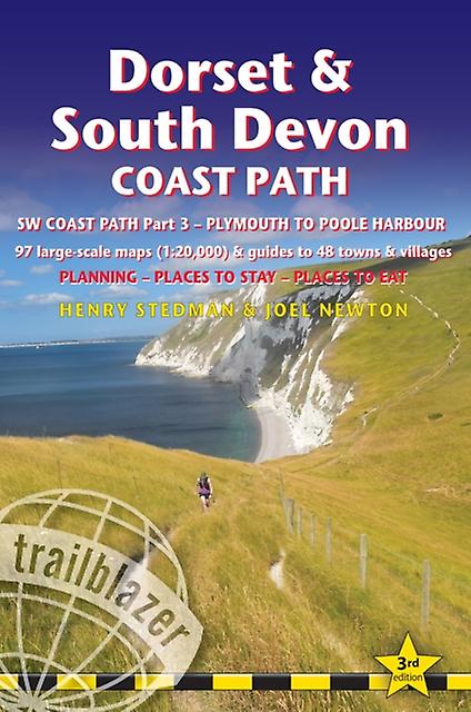Dorset And South Devon Coast Path Guide And Maps To 48 Towns And ...