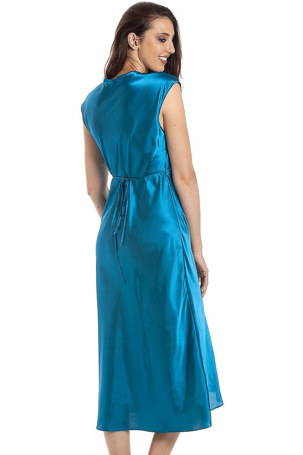 Camille CAM21715 Teal Satin Chemise för kvinnor | Fruugo SE