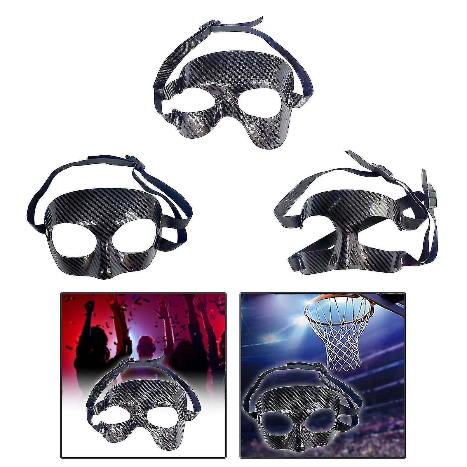 Basketball Mask Adult Men Women Nose Protector Football Mask Face Nose ...