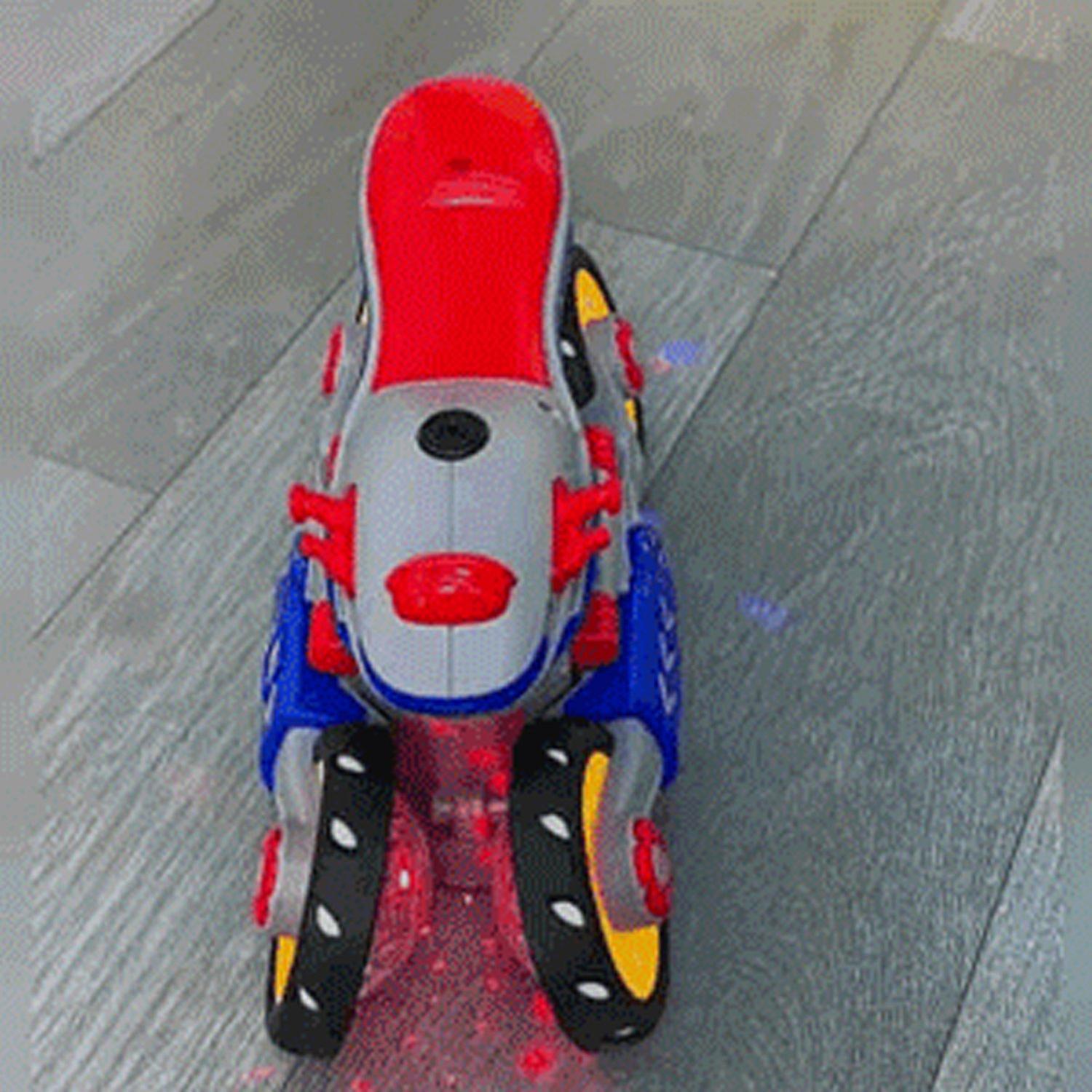 360° Spinning Stunt Motorcycle With Light and Music for Kids | Fruugo UK